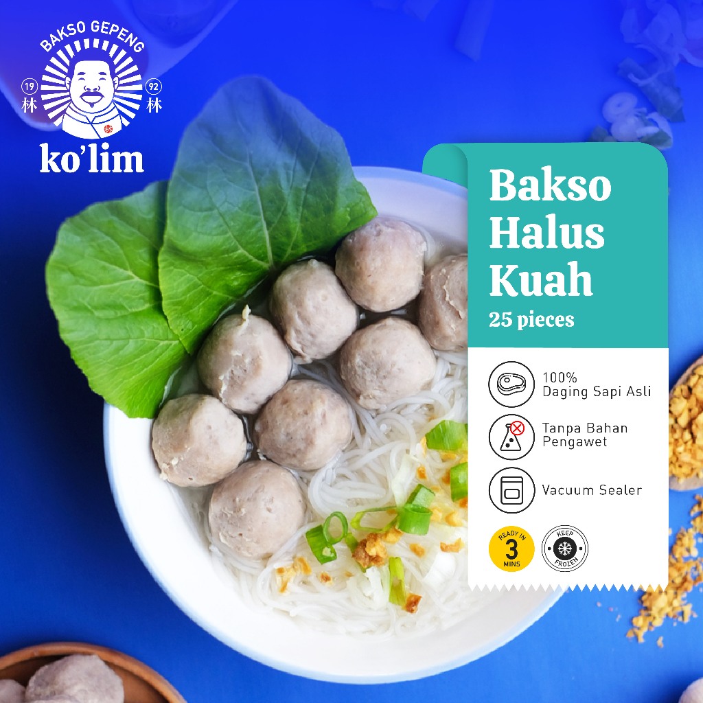 Jual BAKSO HALUS Homade FREE KUAH KALDU TULANG SAPI ASLI Special KO'LIM ...