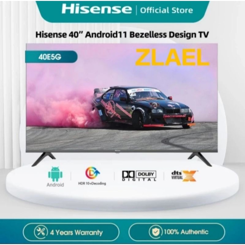 Jual HISENSE 40E5G 32E5G TV ANDROID 40 INCH SMART TV 40" DIGITAL HISENSE E5G 40 INCH ANDROID TV ...