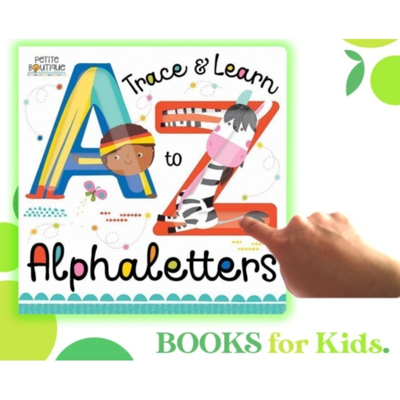 Jual trace and learn abc a to z alphaletters books buku learning anak balita belajar menulis ...