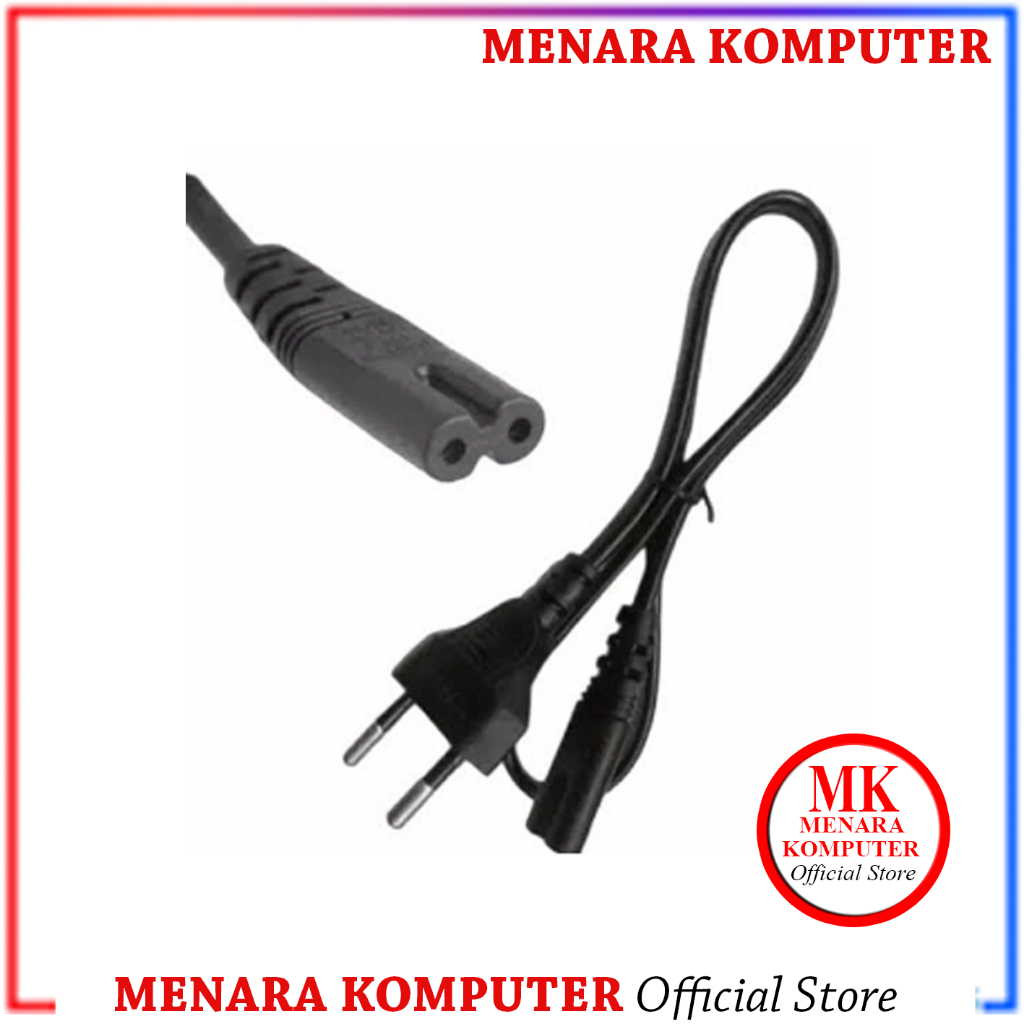 Jual Kabel Power kabel angka 8 kabel printer HP Epson 1.8m FULL ...