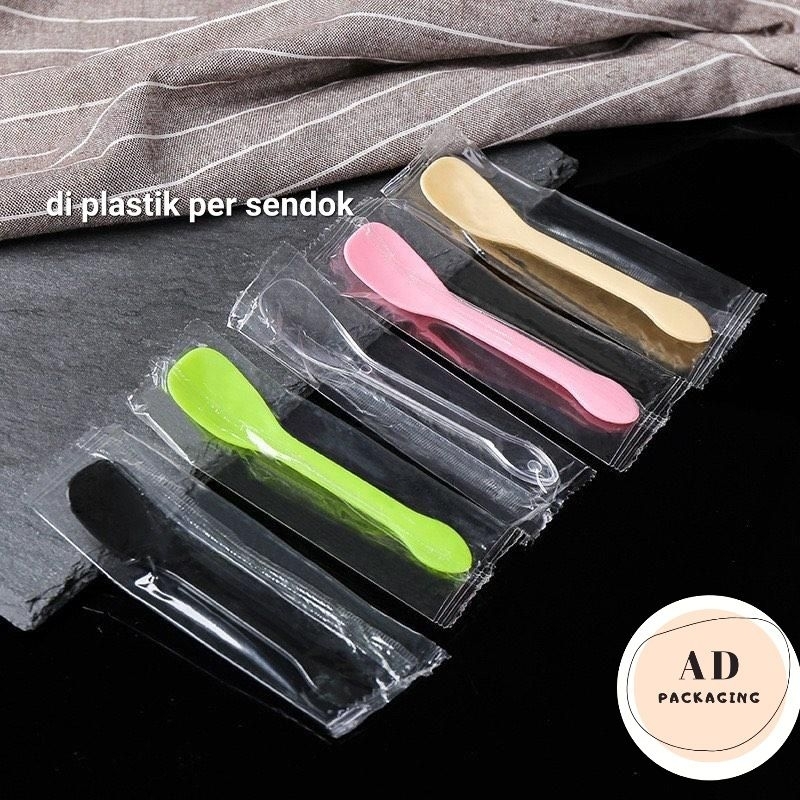 Jual 100pcs sendok kecil dessert sendok dessert sendok cake kue ice ...