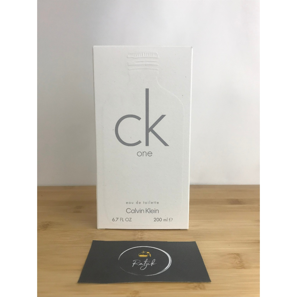 Jual CALV** KLE** CK ONE WHITE EDT 200ML FOR UNISEX | Shopee Indonesia