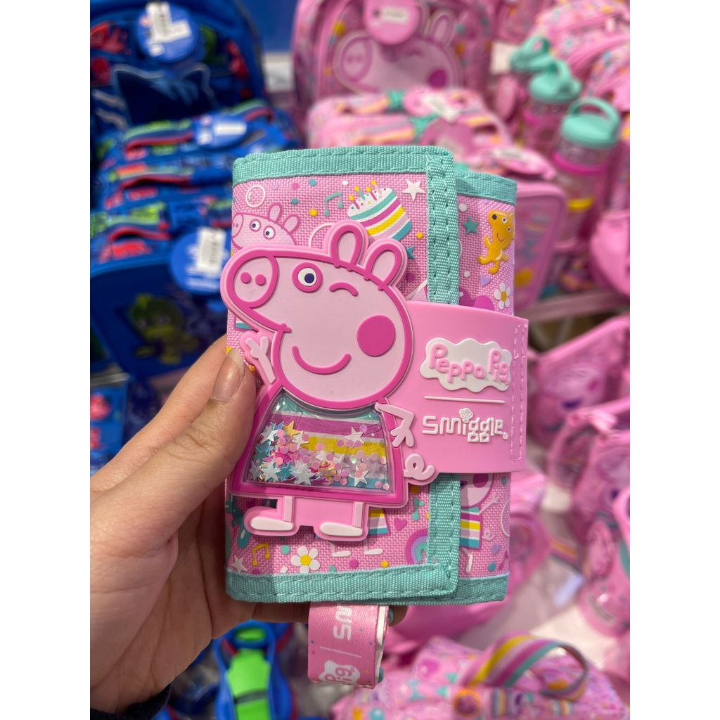 Jual SMIGGLE X PEPPA PIG WALLET WITH STRAP - DOMPET SMIGGLE | Shopee ...