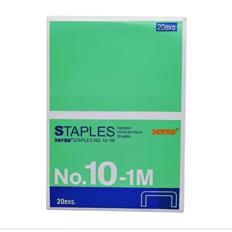 Jual (20 box) isi staples joyko / isi staples no 10 joyko / isi staples ...