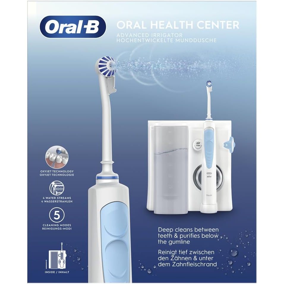 Jual ORAL B Cleaning System Oral Irrigator GIGI Oral-B Oxyjet Waterjet ...