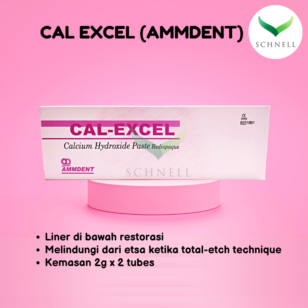 Jual Cal Excel (Ammdent) Calcium Hydroxide Paste | Shopee Indonesia
