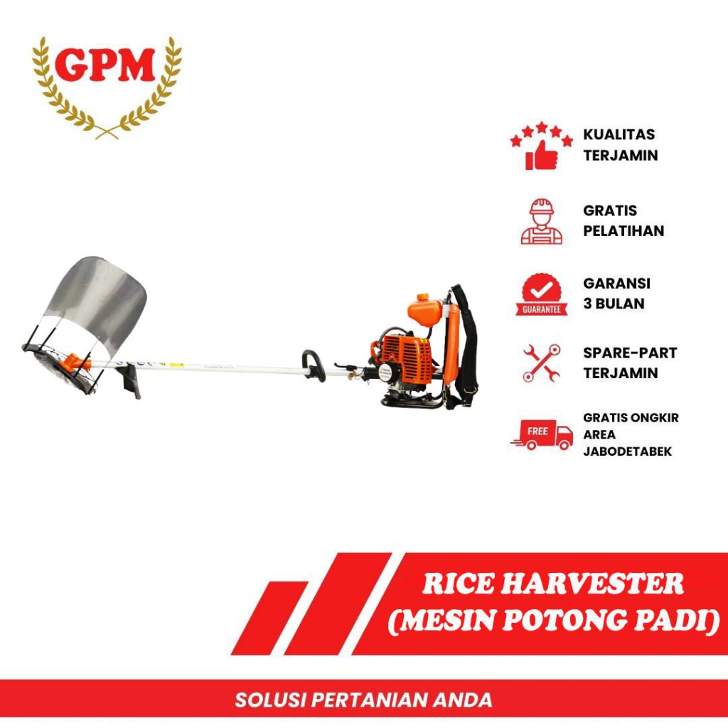 Jual Mesin Pemotong Potong Padi / Paddy Harvester Reaper | Shopee Indonesia