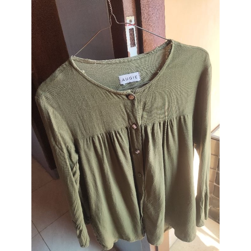 Jual KEMEJA AUGIE ARMY | Shopee Indonesia