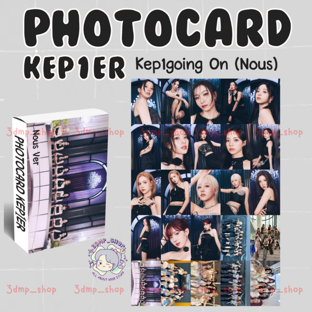 Jual [25 Lembar] Photocard Lomocard Photo lomo card Kep1er TIPI-TAP First Impact Doublast ...