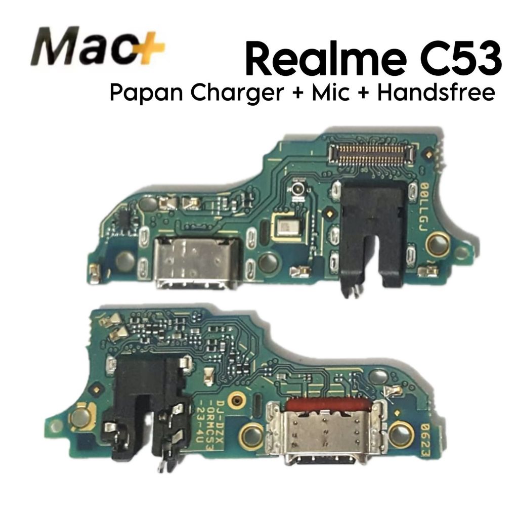 Jual Papan Konektor PCB Charger Mic + Handsfree Realme C53 / RMX3760 ...