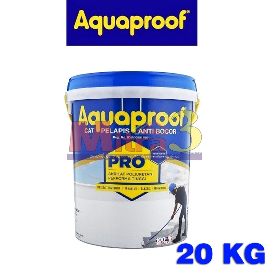 Jual Aquaproof PRO 20 KG Cat Pelapis Anti Bocor Atap Genteng Dak Beton ...