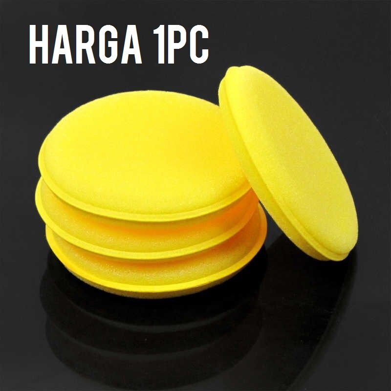 Jual 64L SPON BUSA POLES KUNING BULAT Waxing Applicator Pad Busa ...