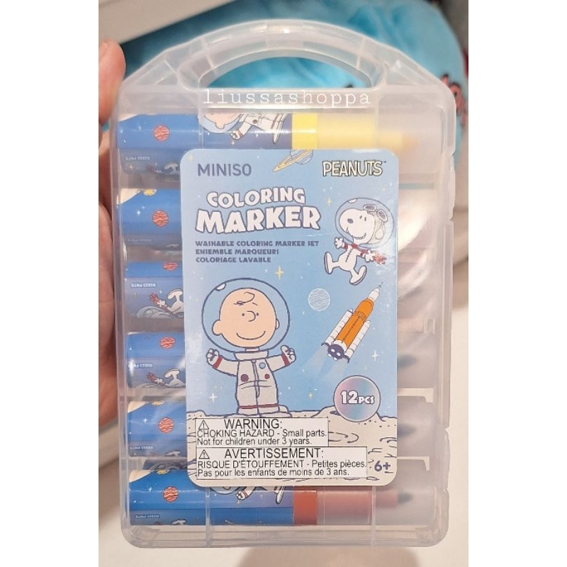 Jual Spidol Miniso - Snoopy the Little Space Explorer Collection ...