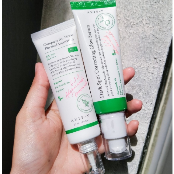 Jual Axis y Complete No-Stress Physical Sunscreen Ver 3 50ml SPF 50+ PA ...