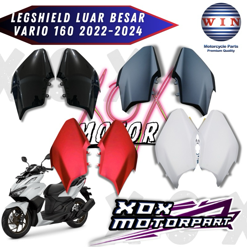Jual Sayap Depan Vario 160 K2S 2022 2023 | legshield luar besar WIN ...
