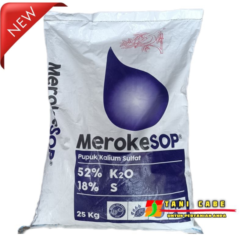 Jual PUPUK MEROKE SOP KEMASAN 1 SAK 25 KG | Shopee Indonesia