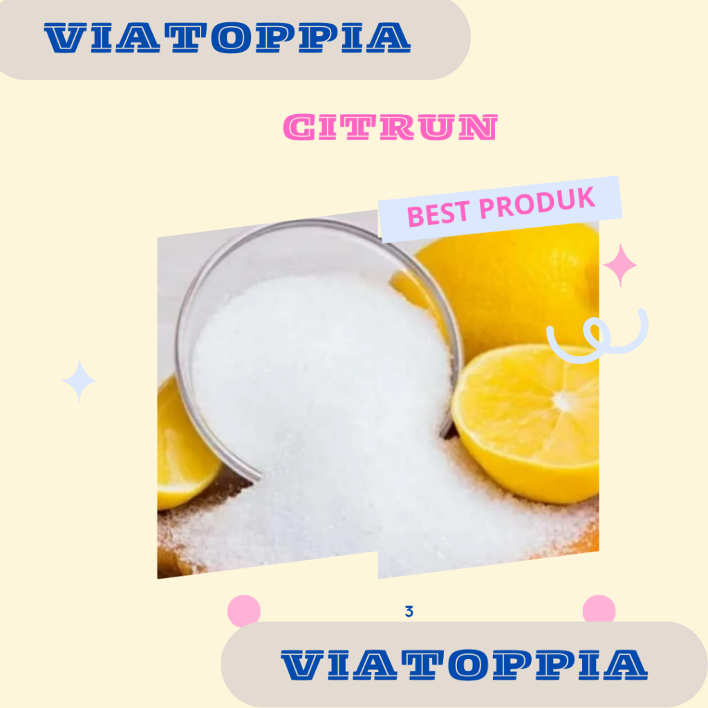 Jual CITRUN /CITRIC MONOHYDRATE// SITRAT - 500-1 KG | Shopee Indonesia