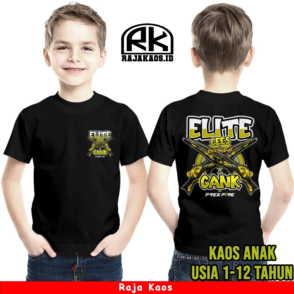Jual KAOS ANAK ELITE CEES NEW DESIGN VERSI SOLARIS USIA 1-12 TAHUN BAJU ANAK KAOS FF - KAOS ...