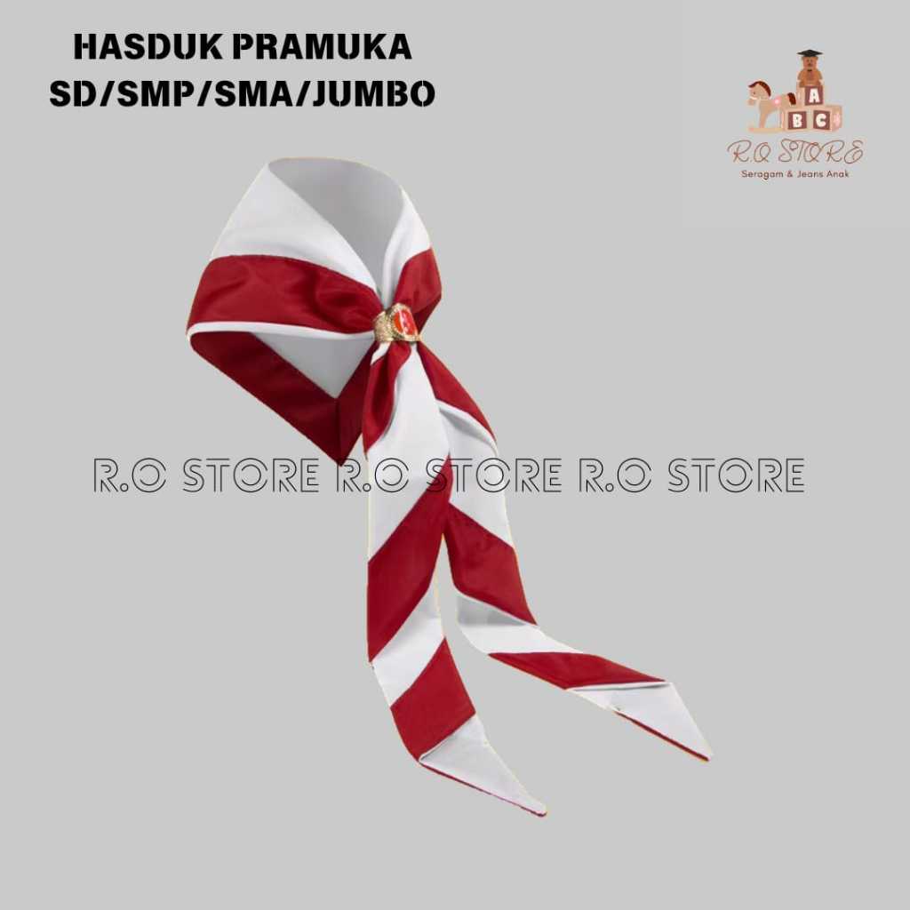 Jual Hasduk/Kacu Pramuka Merah putih Murah Meriah SD/SMP/SMA/JUMBO ...