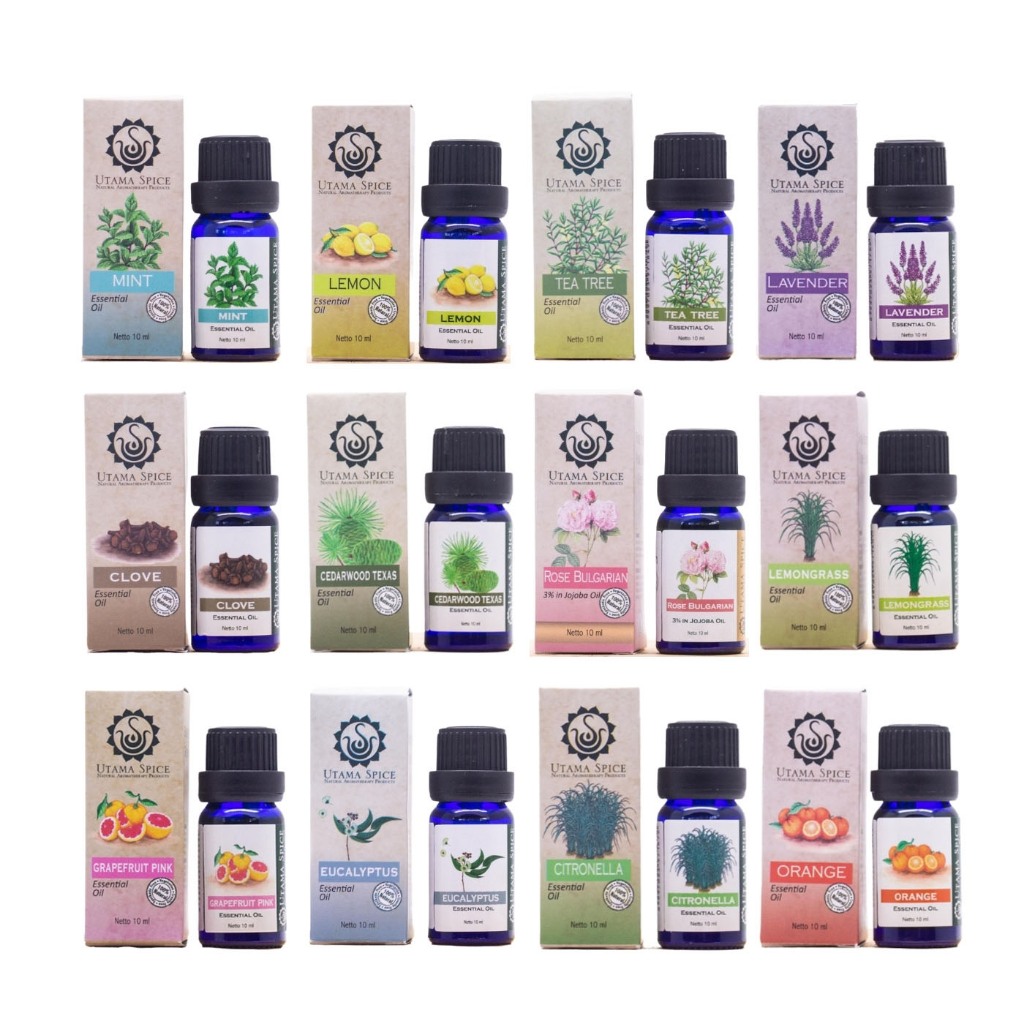 Jual Utama Spice Essential Oil 10ml / Minyak Esensial Aromaterapi | Shopee Indonesia