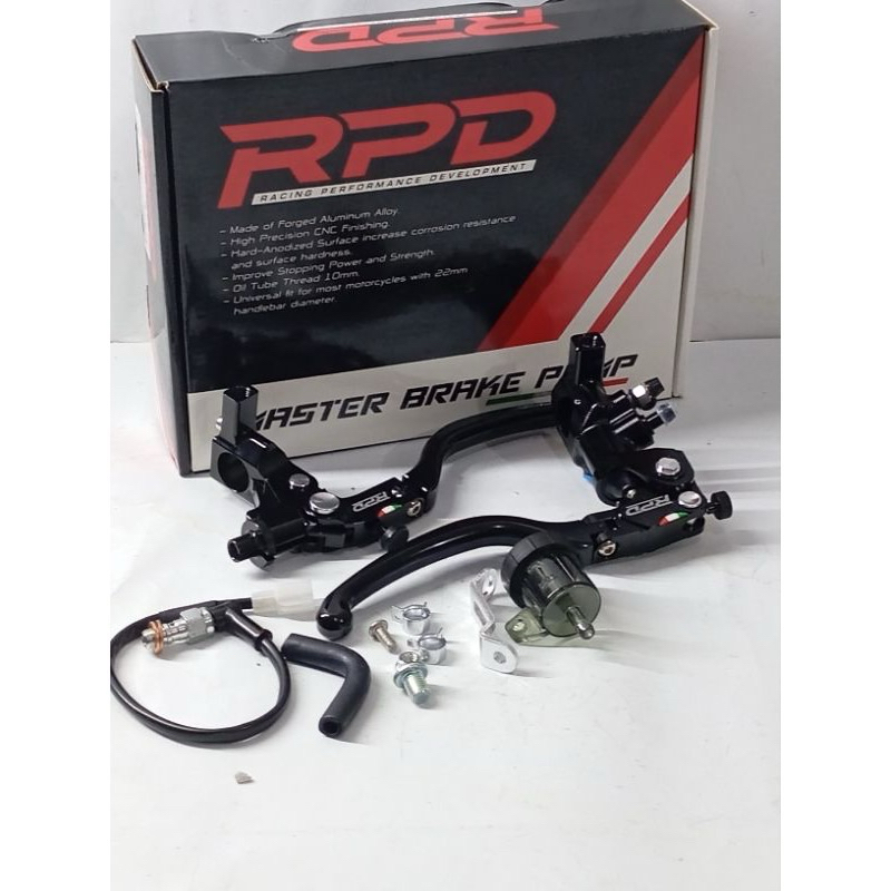 Jual Master Rem RPD Radial Kanan Dan Handle Kiri MASTER REM RPD KANAN 17MM HANDLE KIRI KOPLING ...