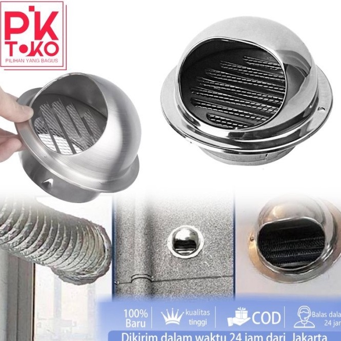Jual Koleksi Terbaru 4 Inch Fan Grill Inline Duct Booster Exhaust ...