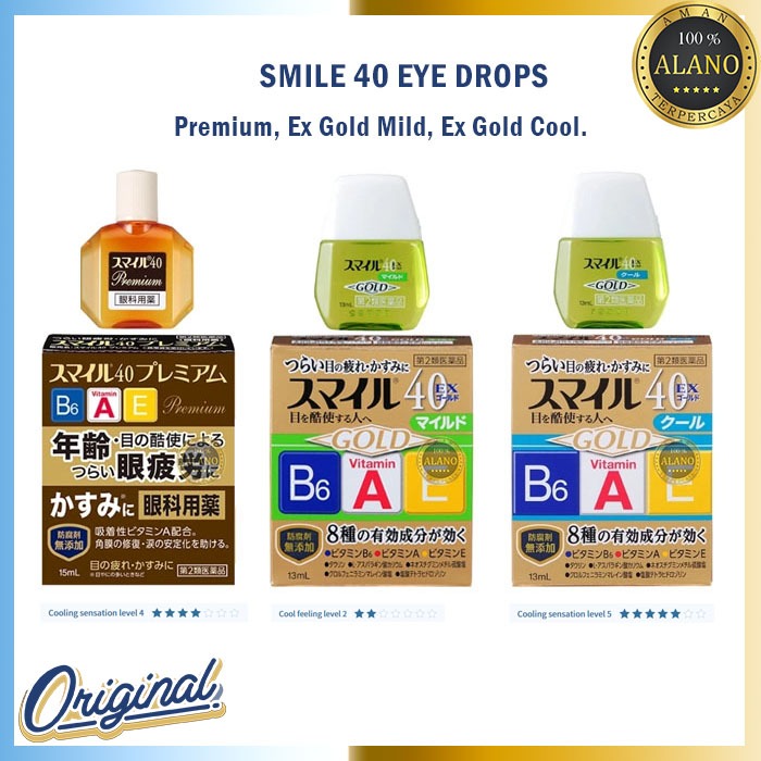 Jual Smile 40 Eyedrops Original Japan | Shopee Indonesia
