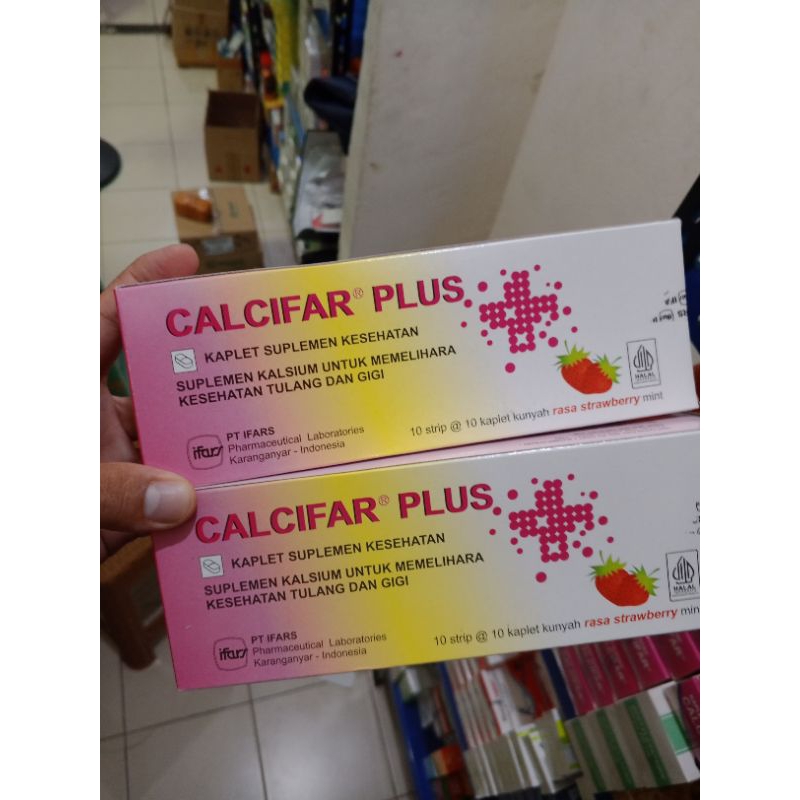 Jual Calcifar plus box | Shopee Indonesia