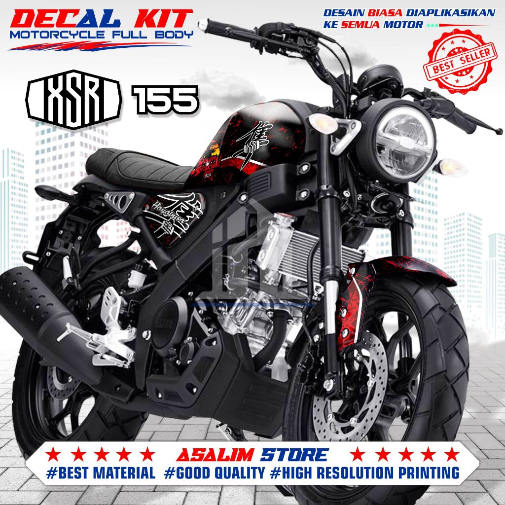 Jual (BISA COD) Decal XSR 155 Full Body / Striping XSR 155 Fullbody ...