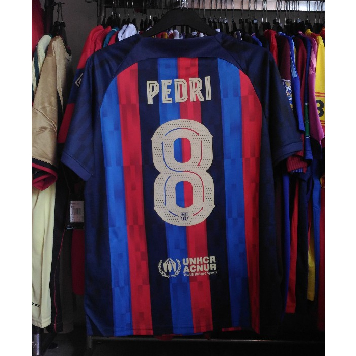 Jual Jersey Bola GO FCB 2022 2023 Home PEDRI 8 | Shopee Indonesia