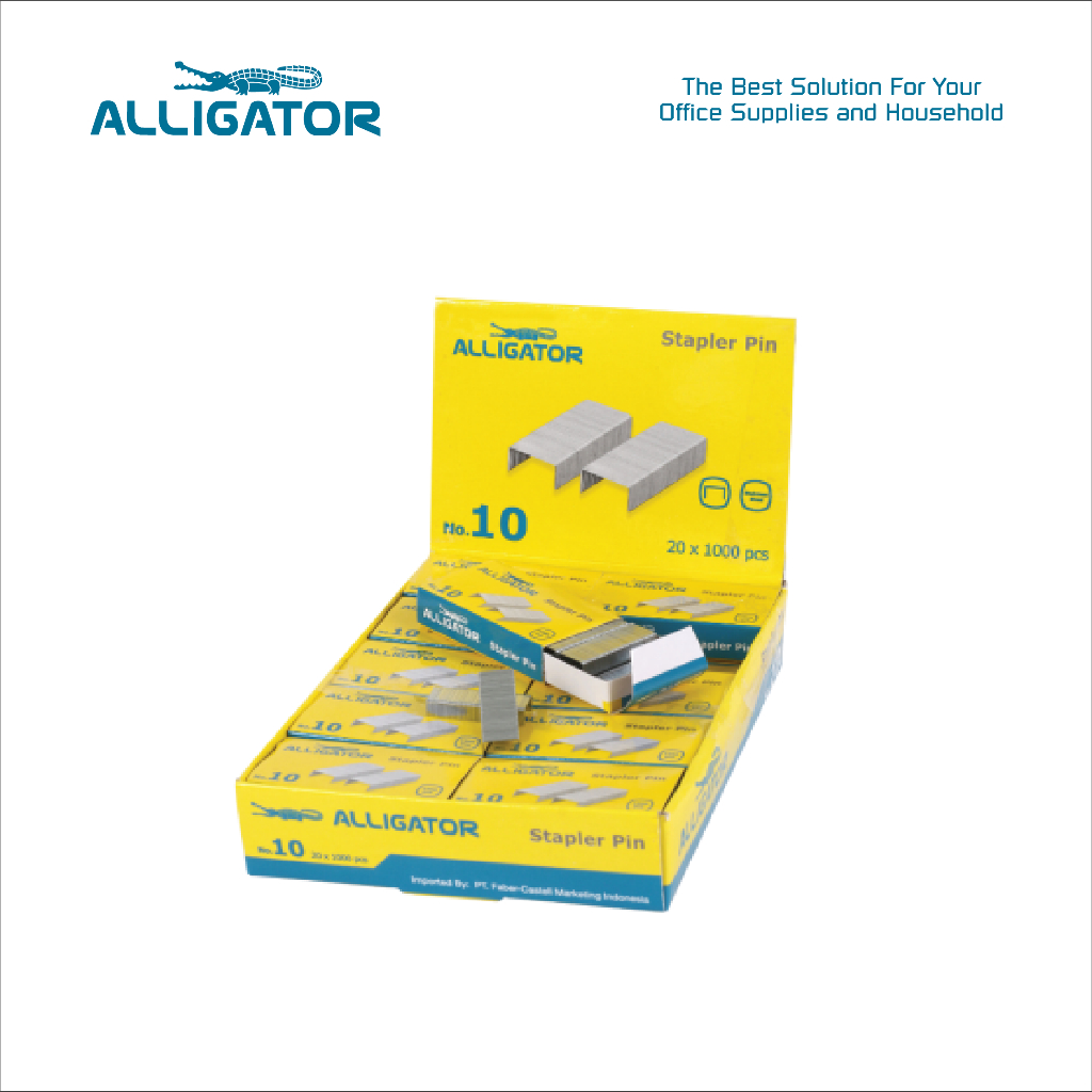 Jual ALLIGATOR STAPLER PIN | Shopee Indonesia