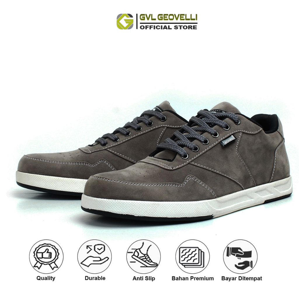 Jual GVL Geovelli G-3125 Sepatu Pria Casual Sneakers Sepatu Kasual ...