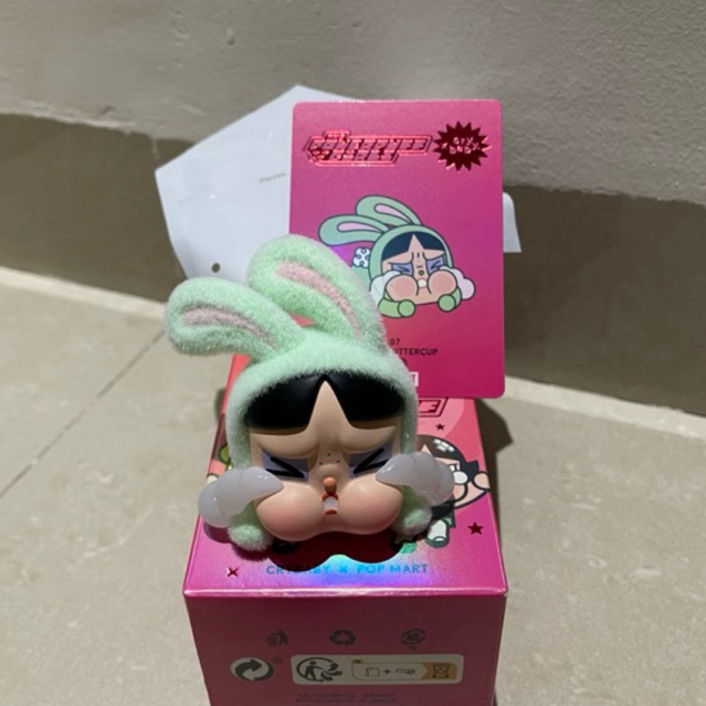 Jual POPMART PPG Powerpuff Girl x Cry Baby Popmart Figure Bunny ...