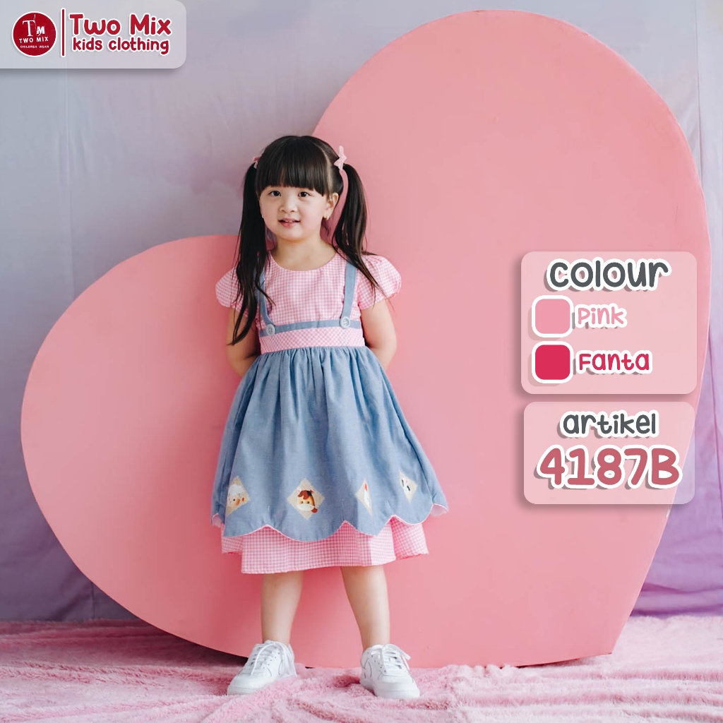 Jual Baju Dress Anak Perempuan Lucu - Outfit OOTD Anak Cewek 1 2 3 4 5 ...