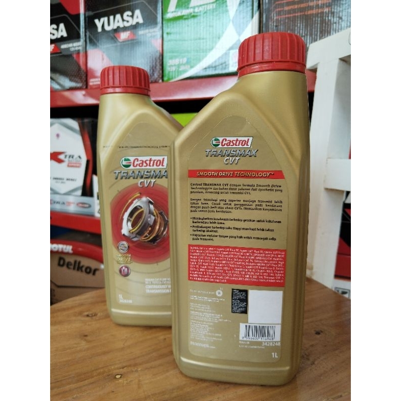 Jual oli transmisi castrol transmax cvt 1 liter 100%Ori | Shopee Indonesia