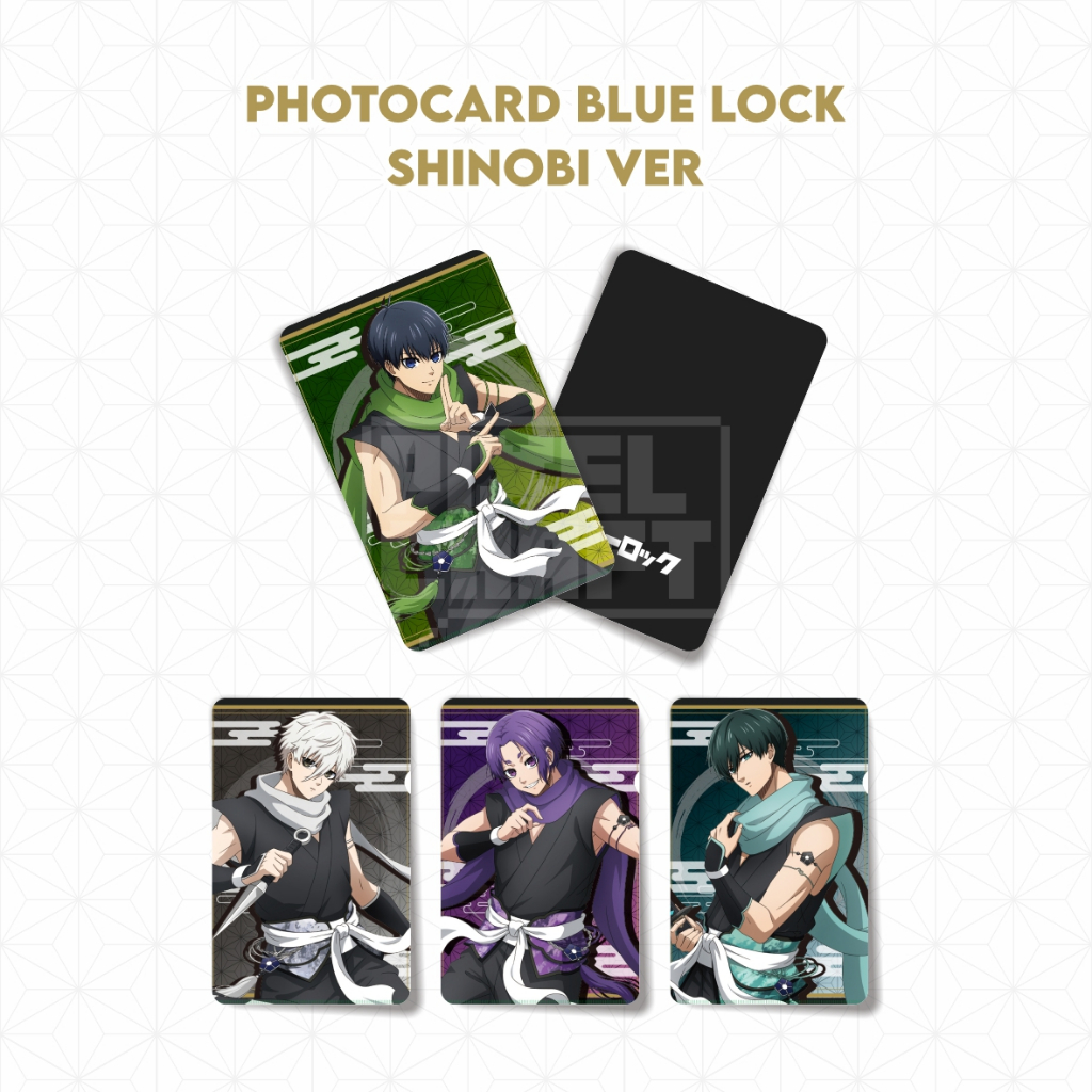 Jual Photocard Karakter Anime BLUE LOCK (Shinobi Ver.) | Shopee Indonesia