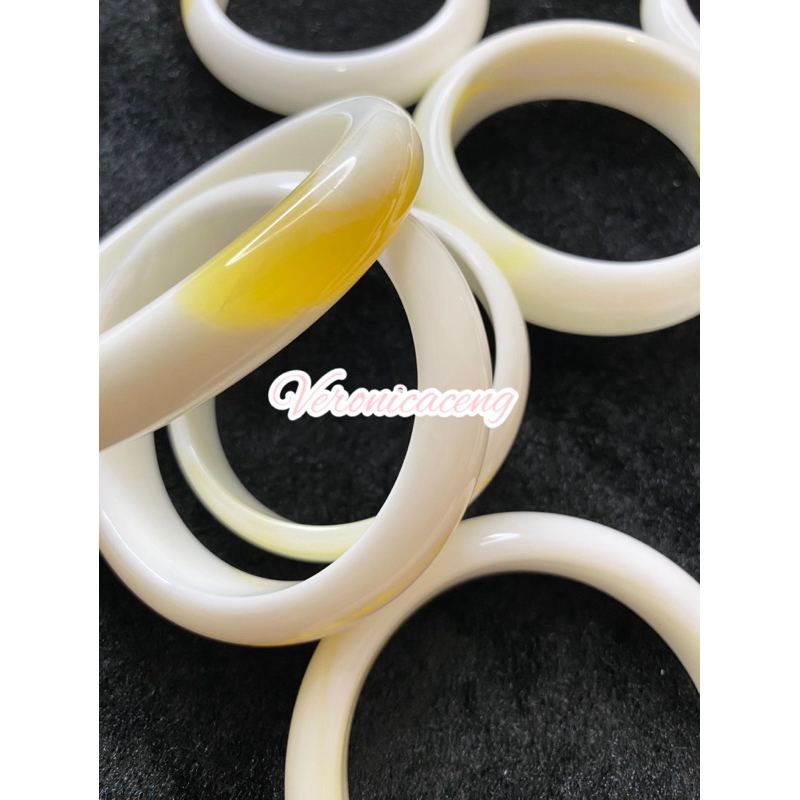 Jual GELANG BULAT KULIT KERANG ASLI 100% PUTIH SERAT EMAS BAHAN SUPER ...