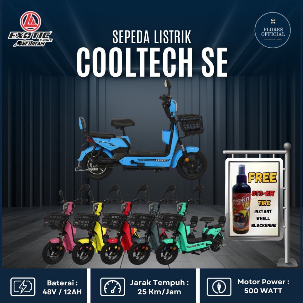 Jual Sepeda Listrik Exotic Cooltech SE Selis Cool Tech SE By Pacific ...