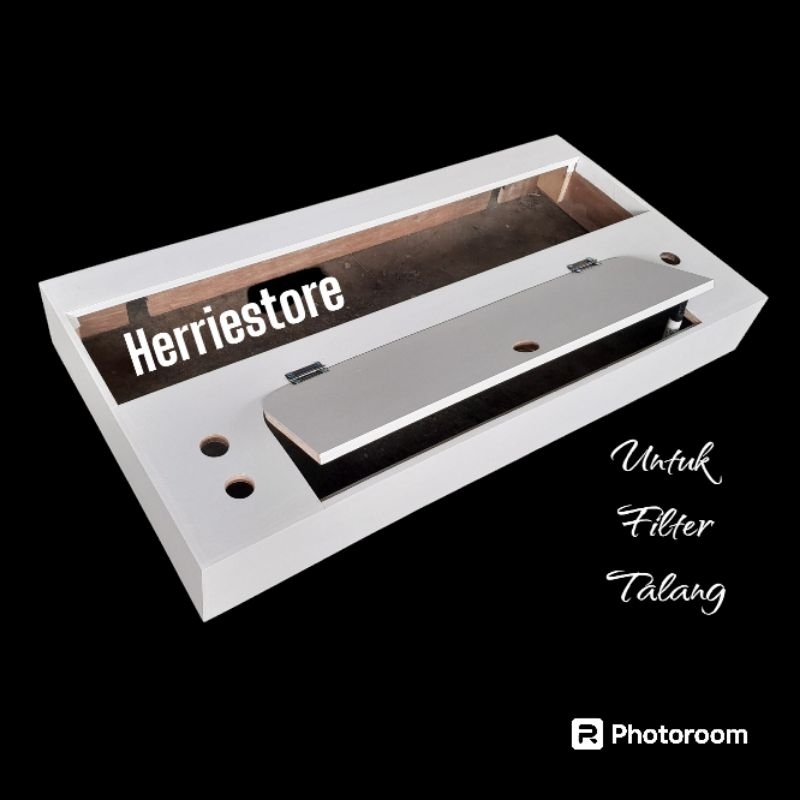 Jual Tutup akuarium 120cm&130cm model polos/filter talang/kaca/polos ...