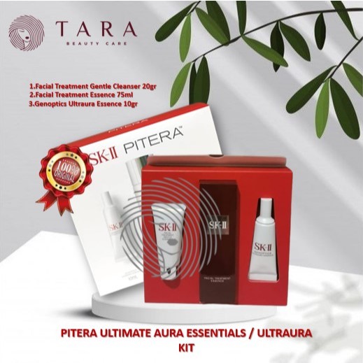 Jual SK!! SK11 Pitera Ultimate Aura Essentials / Ultraura Kit (Paket FTE 75ml, Cleanser 20gr ...