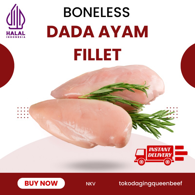 Jual FILLET DADA AYAM BERSIH 900gr Fillet dada ayam / fresh chicken ...
