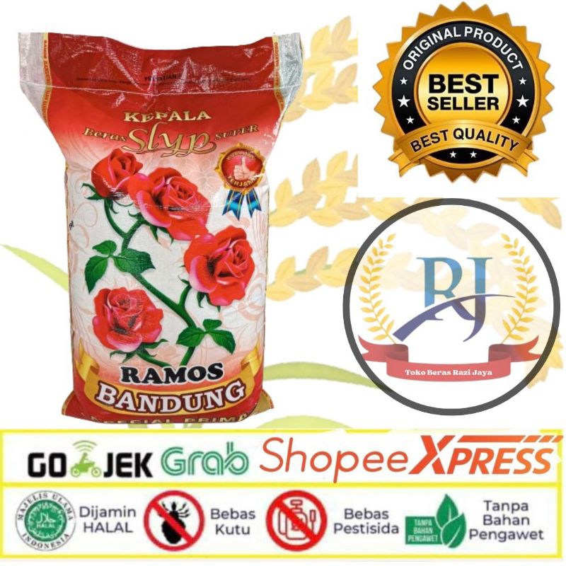 Jual Beras Ramos Bandung Premium 25KG | Shopee Indonesia