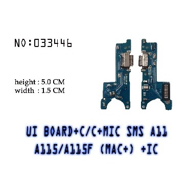 Jual (ORI) BOARD CAS MIC SAMSUNG A11 A115 A115F M11 M115 M115F IC SAM SMS ORI ORIGINAL BOARDCAS ...
