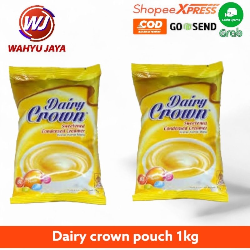 Jual Dairy crown pouch 1kg | Shopee Indonesia