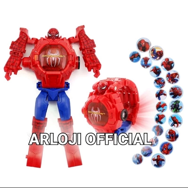 Jual Jam tangan Robot Super Hero ada PROYEKTOR | Shopee Indonesia