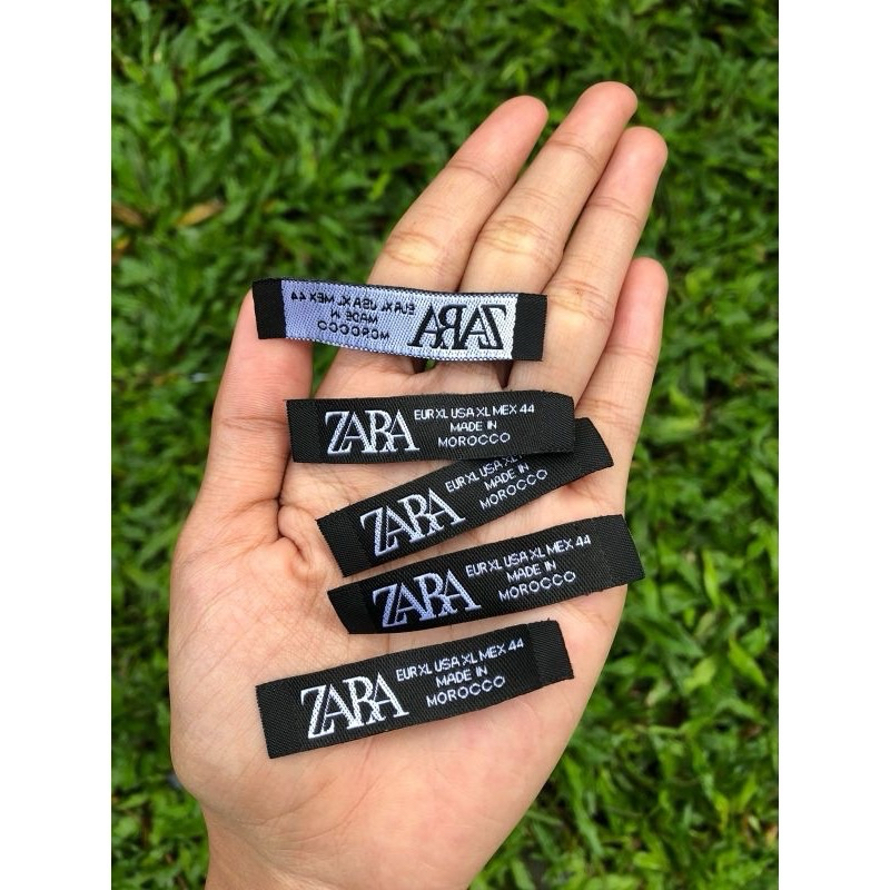 Jual LABEL ZARA PREMIUM WOVEN | Shopee Indonesia