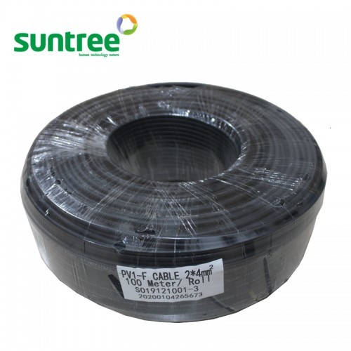 Jual KABEL SOLAR PANEL SUNTREE DUAL CORE PV CABLE 1000V PV1-F 2*4 | Shopee Indonesia