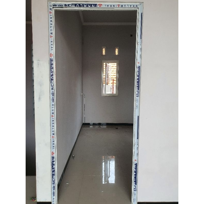 Jual KUSEN PINTU ALUMINIUM / KUSEN PINTU TERMURAH | Shopee Indonesia
