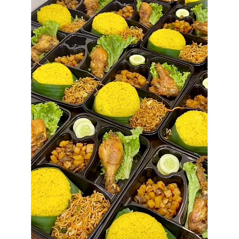 Jual PAKET NASI BOX MINIMAL ORDER 30 BOX | Shopee Indonesia