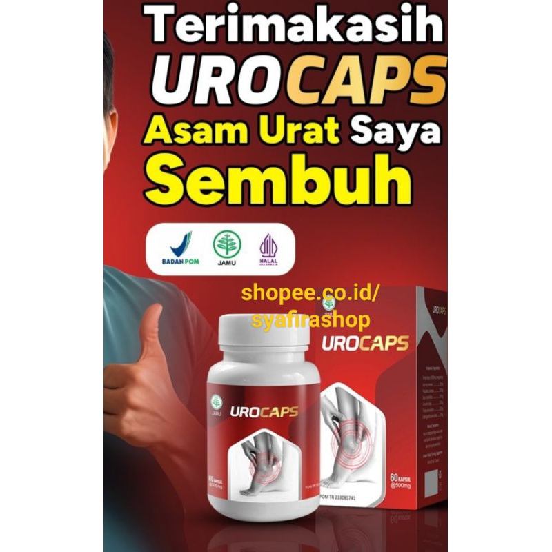 Jual Obat Urocaps herbal kapsul asli Pengurangan Nyeri Sendi Atasi ...